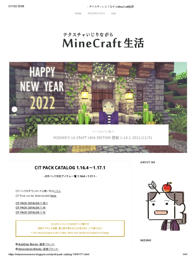 Catalogo de Decoraciones CIT Mizuno's Pack | PDF