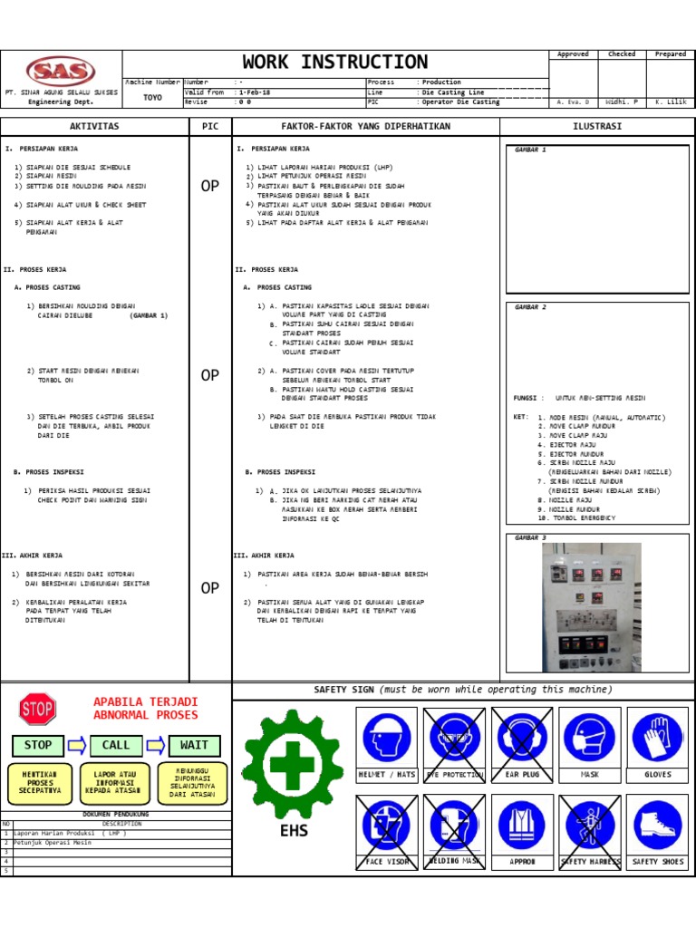 Work Instruction | PDF