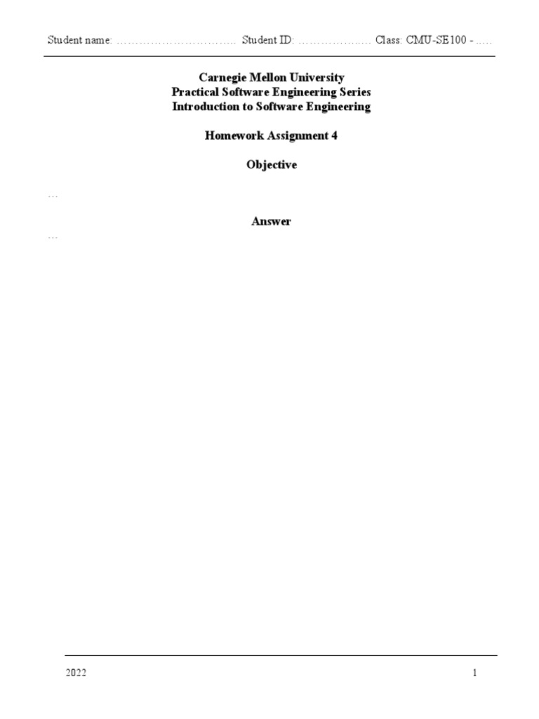 Carnegie Mellon University Practical Software Engineering Series ...