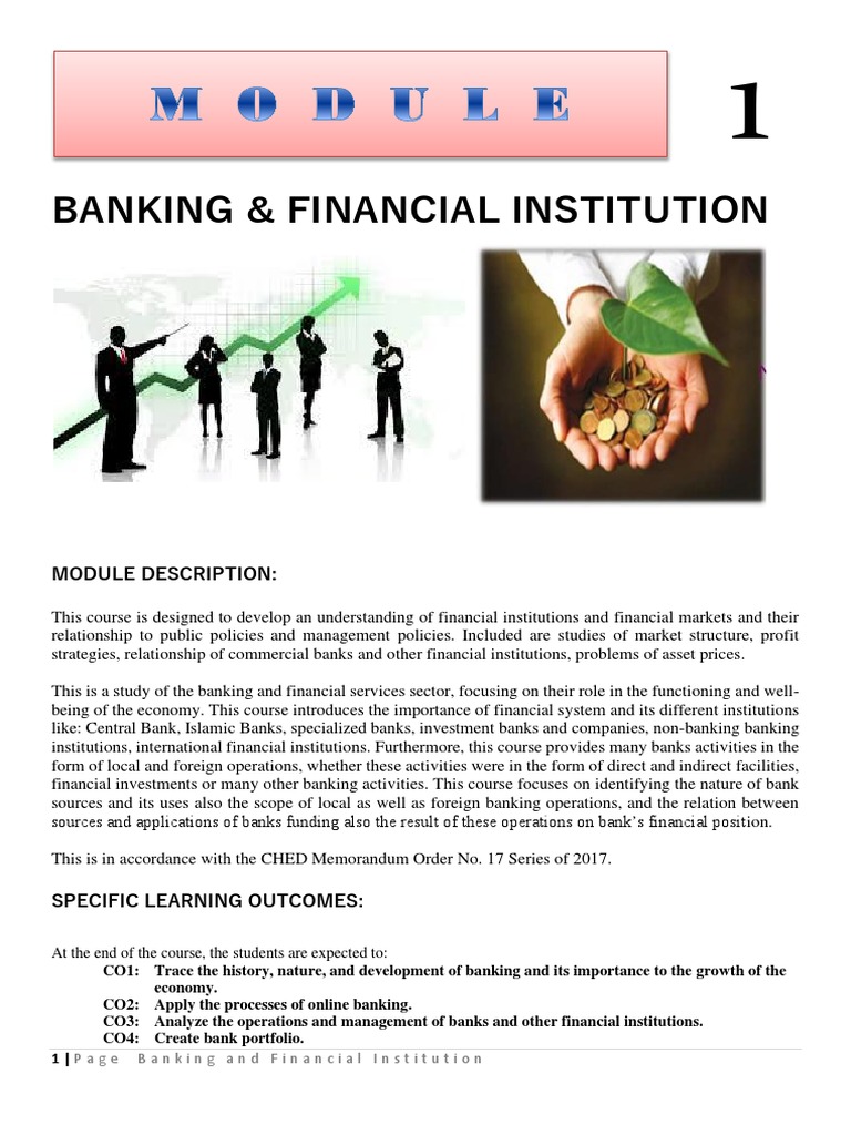 Module Part 1 0 Pdf Banks Corporations