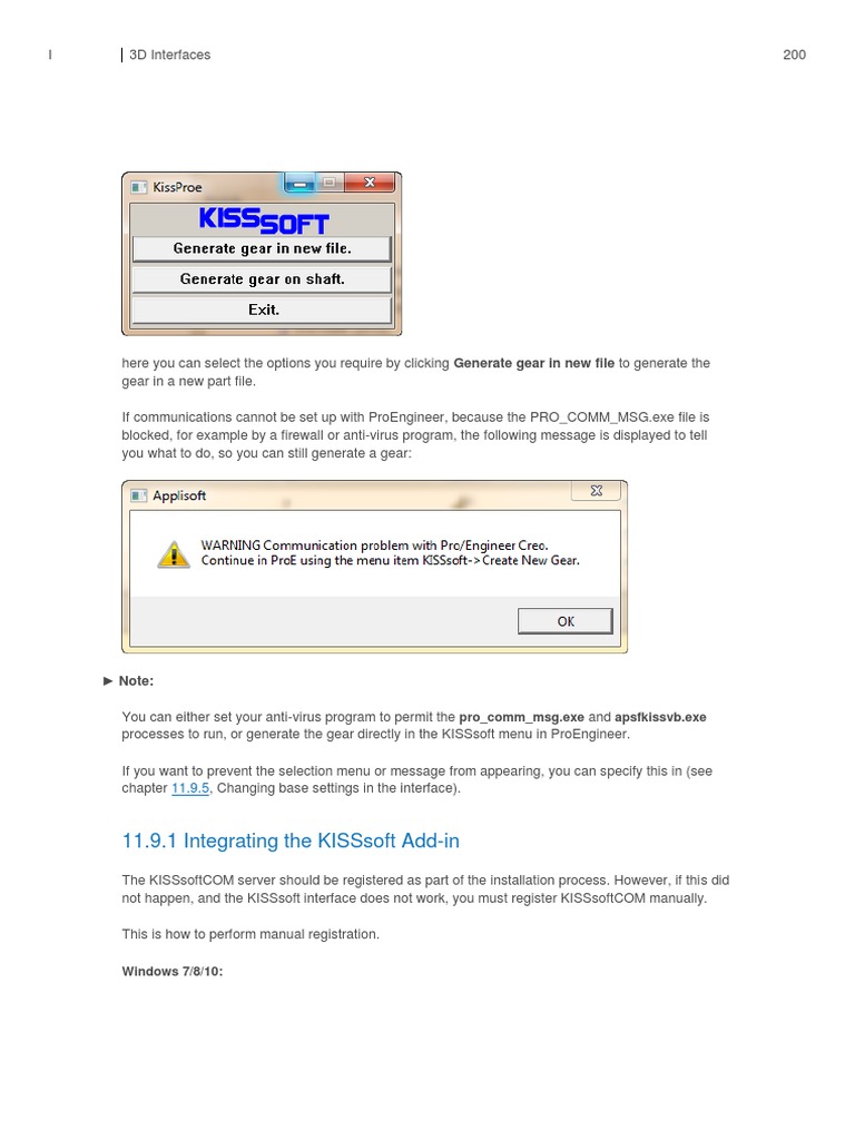 200 Manualmanual Kisssoft | PDF