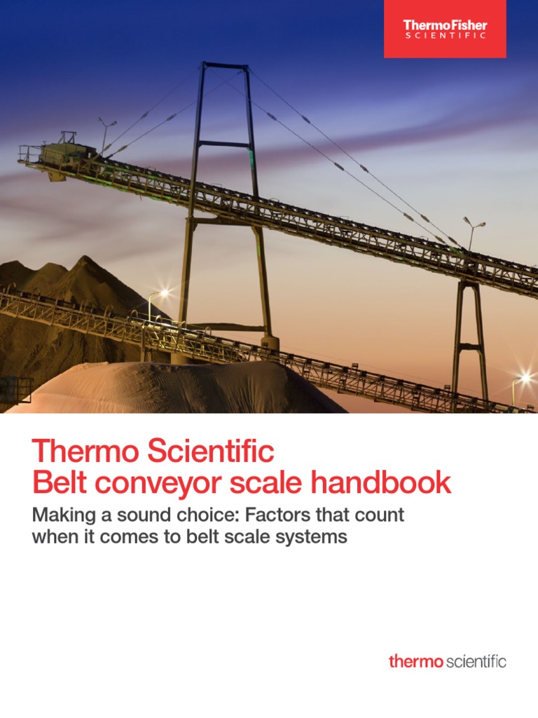 Belt Conveyor Scale Handbook | PDF | Weighing Scale | Belt (Mechanical)