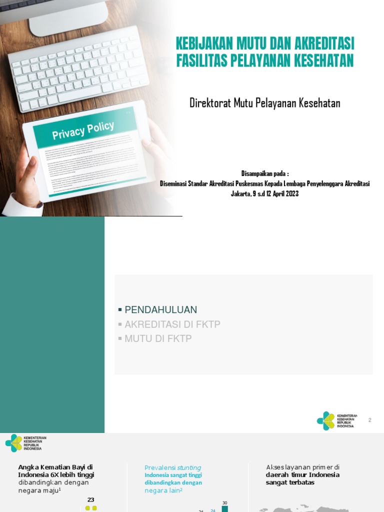 Kebijakan Akreditasi FKTP-Diseminasi LPA | PDF