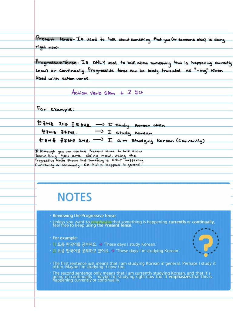 Korean Verb Conjugation Guide | PDF | Linguistics | Grammar