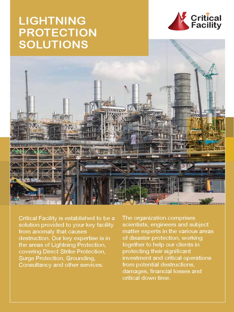 CFG Brochure Lightning Protection Solution | PDF | Lightning | Thunderstorm