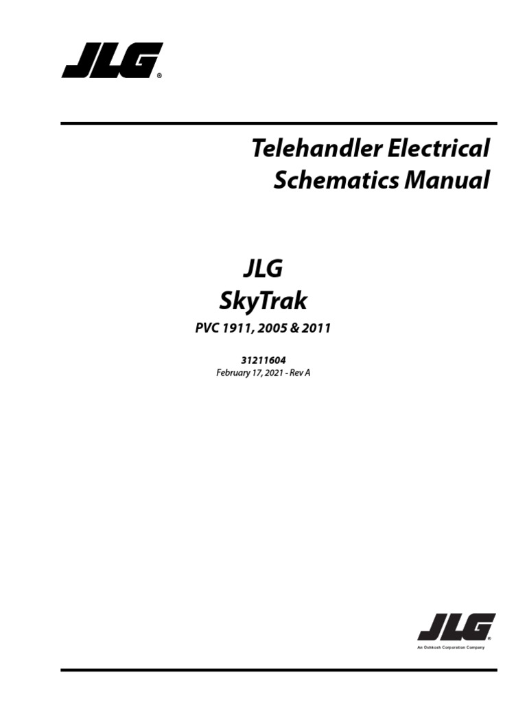 SkyTrak Telehandler Electrical Schematics | PDF | Automotive Industry ...