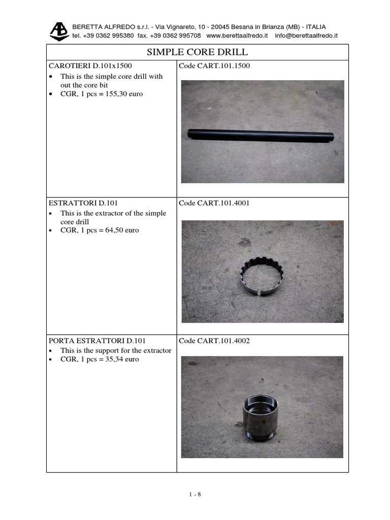 T46 CGR Details Equipment With Price | PDF | Geotechnical Engineering | Infrastructure