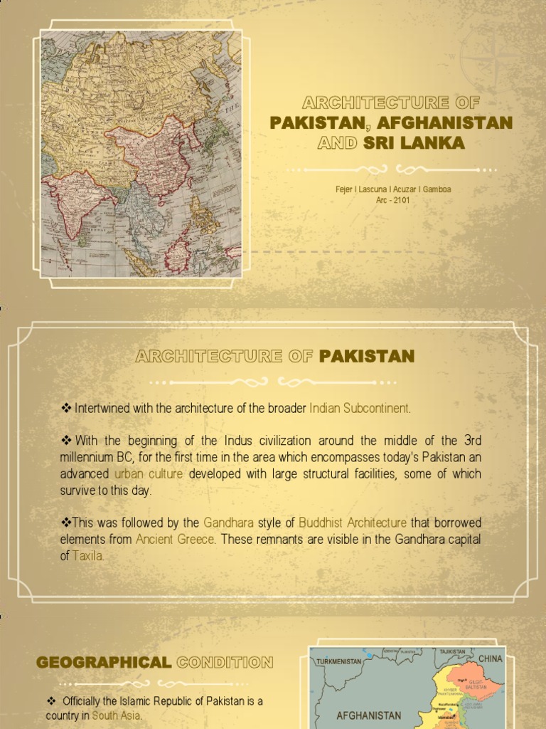 Architecture of Pakistan and Afghanistan | PDF | Sri Lanka