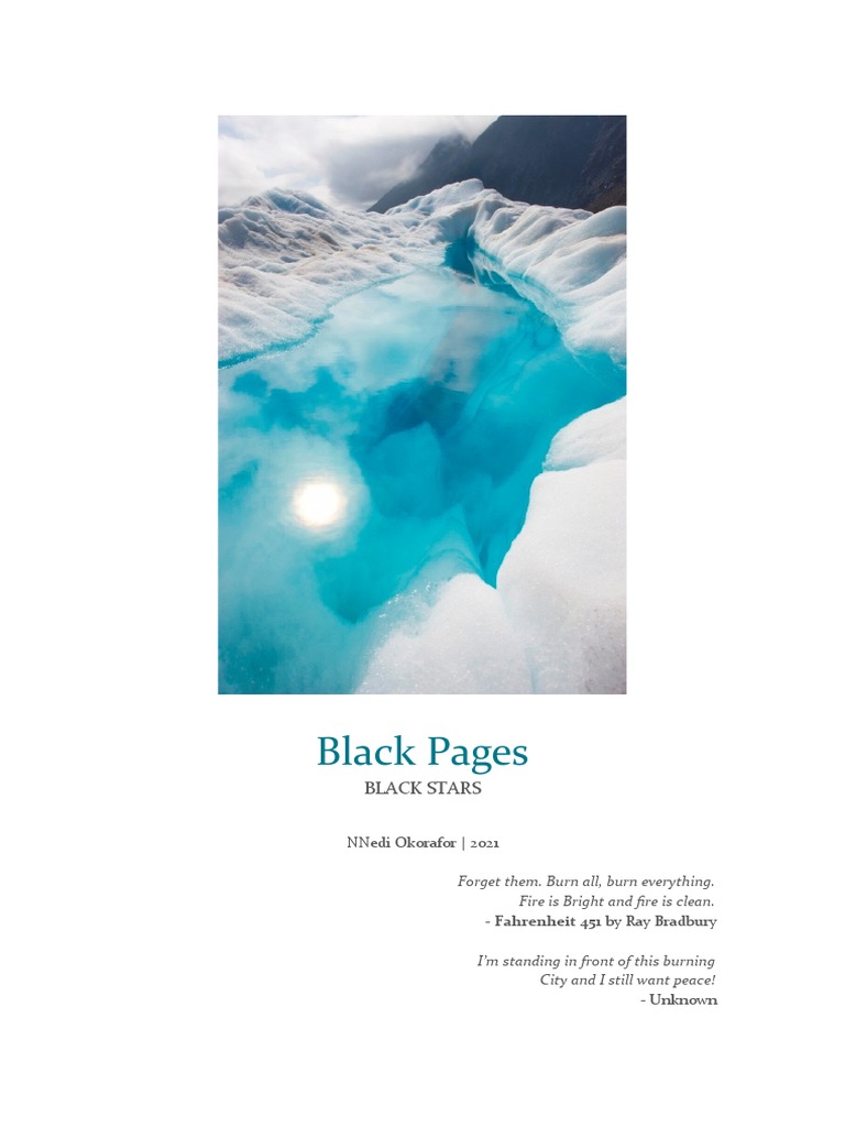 Black Pages | PDF