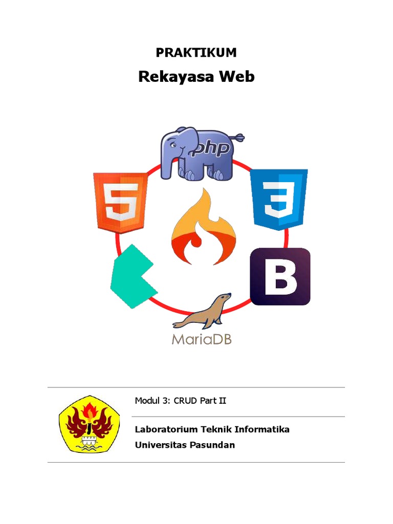 PRAKTIKUM. Rekayasa Web. Modul 3 - CRUD Part II. Laboratorium Teknik ...