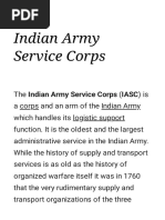 List of Regiments of Indian Army | PDF | Armoured Warfare | Cavalry