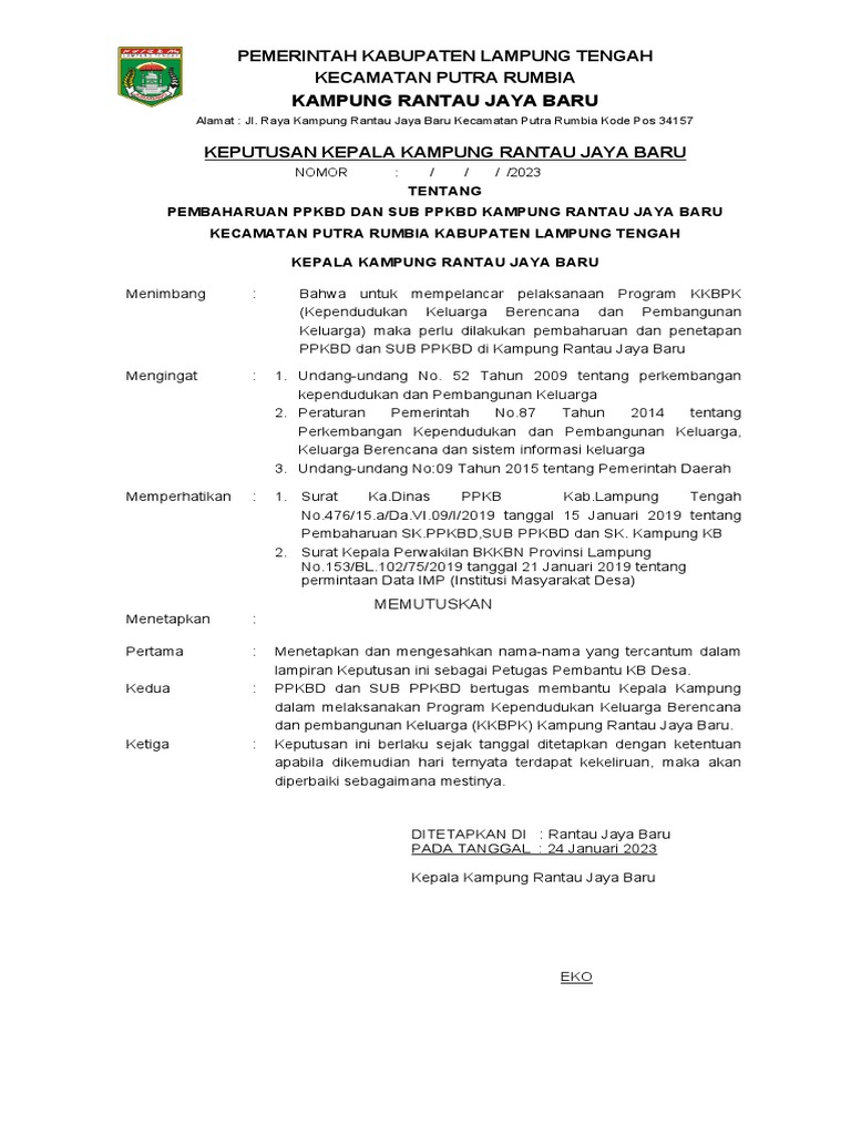 SK PPKBD RJB | PDF