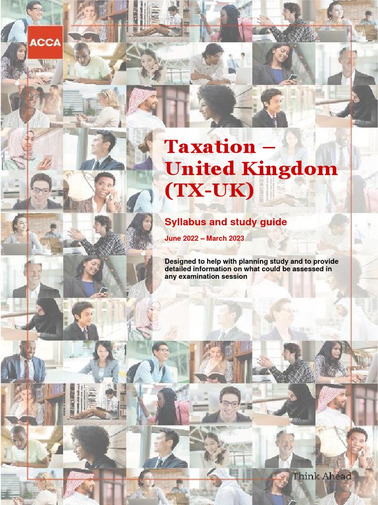 Taxation (TX) - United Kingdom (UK) | PDF | Taxes | Capital Gains Tax