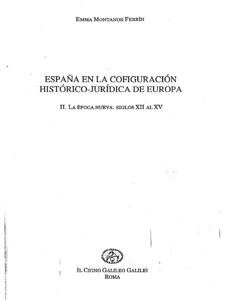 Emma Montanos. La Época Nueva, Siglos XII Al XV | PDF