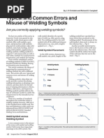 RSW Welding Symbol Explained With Examples | PDF | Welding | Construction