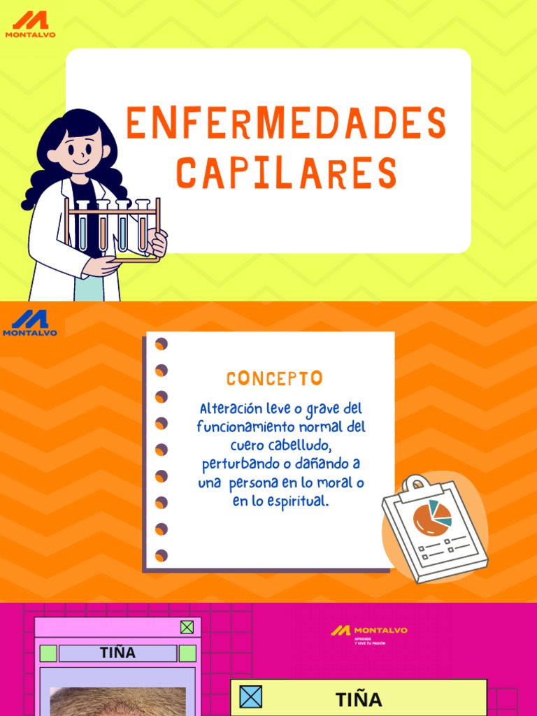 Enfermedades Capilares | PDF | Perdida de cabello | Medicina