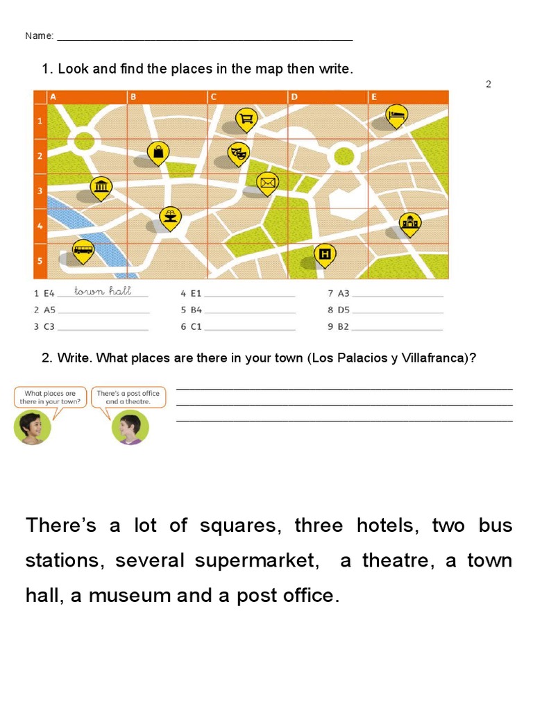 Activities Unit 3 5th Primary | PDF