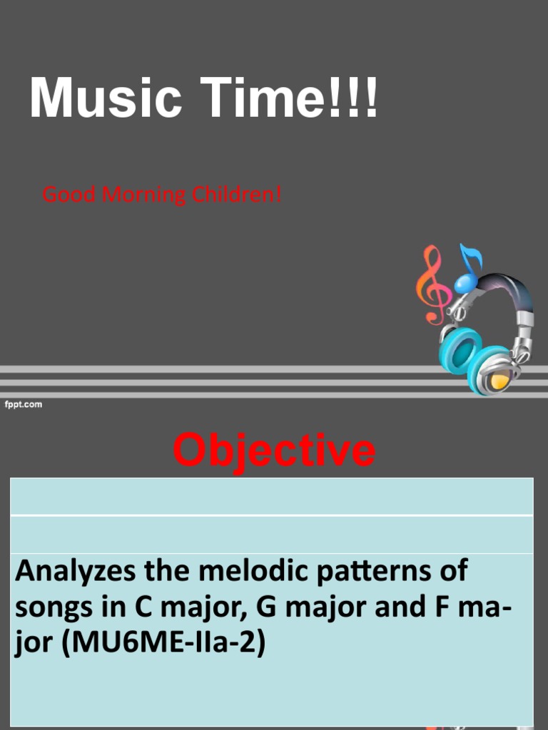 Music PPT - Analyzing Melodies Key of C, G and F - Edited-1 | PDF