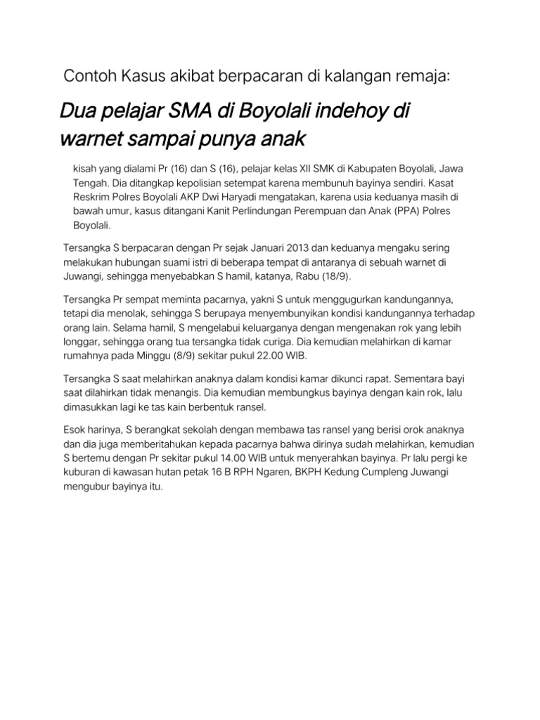 Contoh Kasus ak-WPS Office | PDF