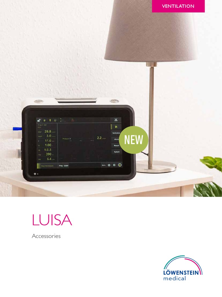 P10381en2010 LUISA Accessories-1 | PDF | Breathing | Respiration