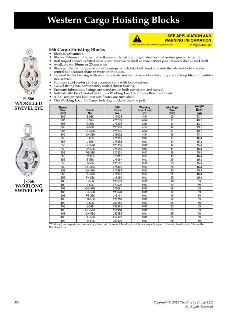 Cargo Block Brochure | PDF | Bearing (Mechanical) | Mechanical Engineering