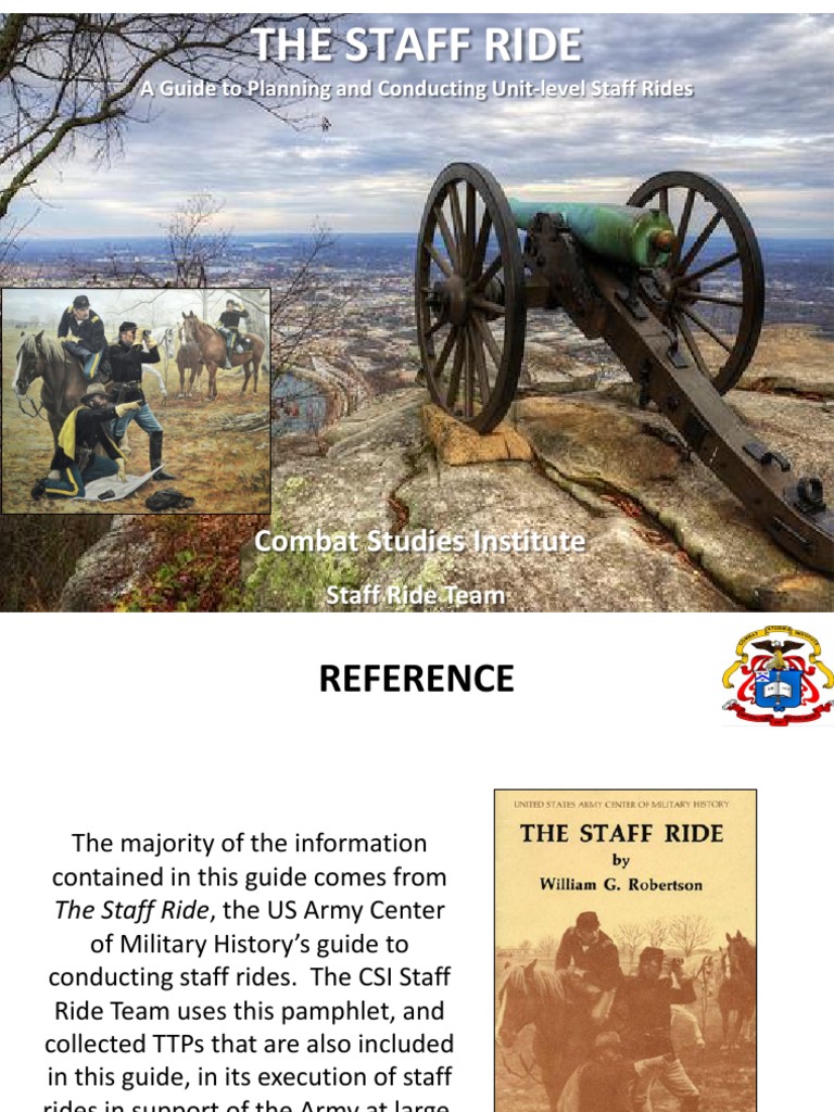 Staff Ride Overview Slides v1 | PDF | Battles | United States Army