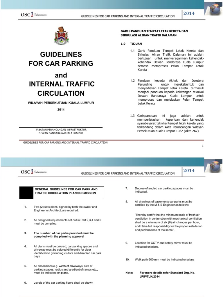 Dokumen - Tips - DBKL Guidelines For Car Parking and Internal Traffic ...
