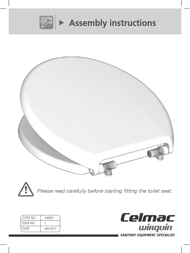 Celmac - Wirquin - Instructions - Soft - Close - Quick - Release - Top ...