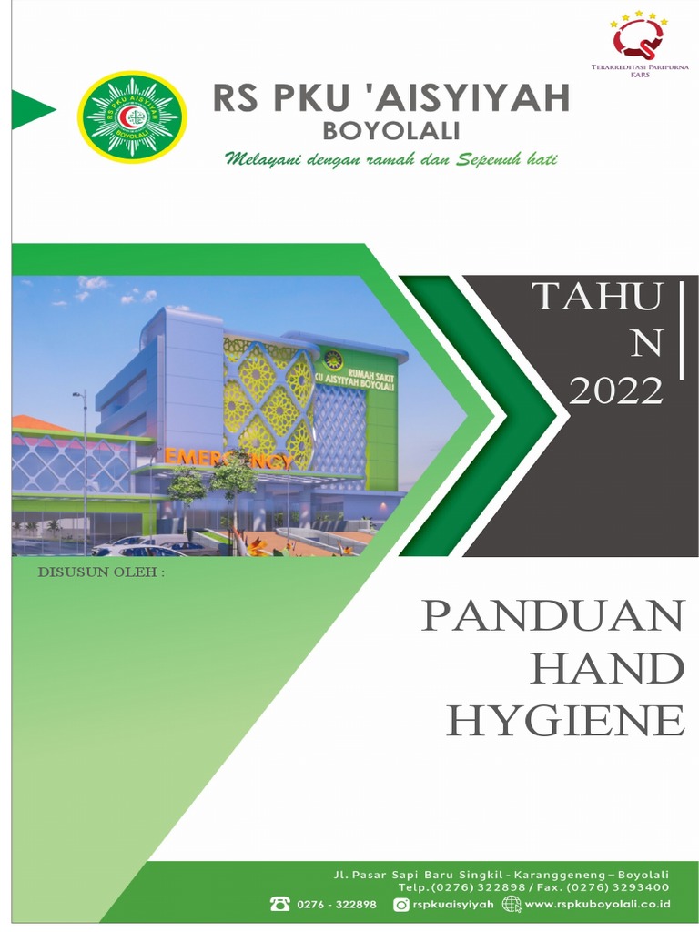 Panduan Kebersihan Tangan 2022 | PDF