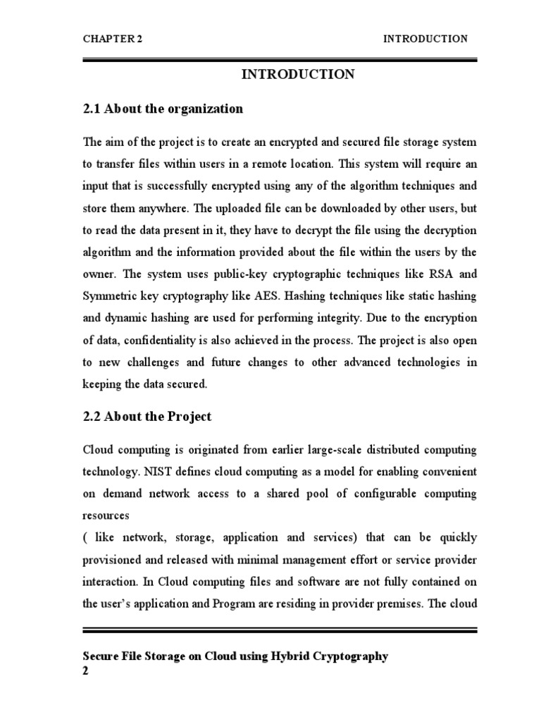 Chapter 2 - Introduction | PDF