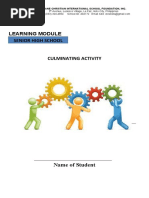 Work Immersion Curriculum Guide | PDF | Learning | Teachers