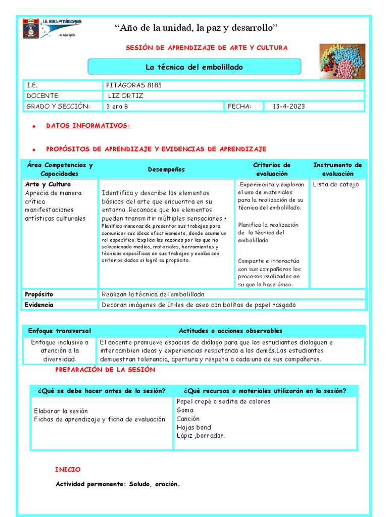 Técnica del embolillado 13-4 | PDF | Evaluación | Aprendizaje