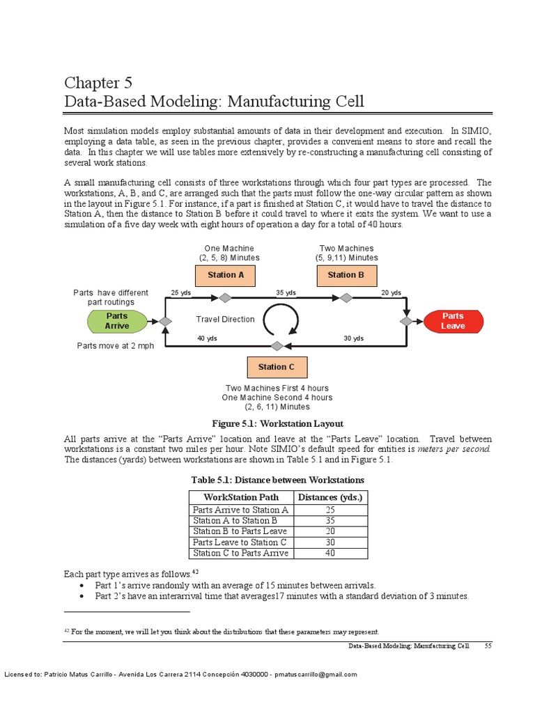 Chapter04_Simulation_Modeling_with_SIMIO_A_Workbook | PDF | Relational Database | Table (Database)