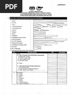 3 Borang Penilaian Kontraktor | PDF