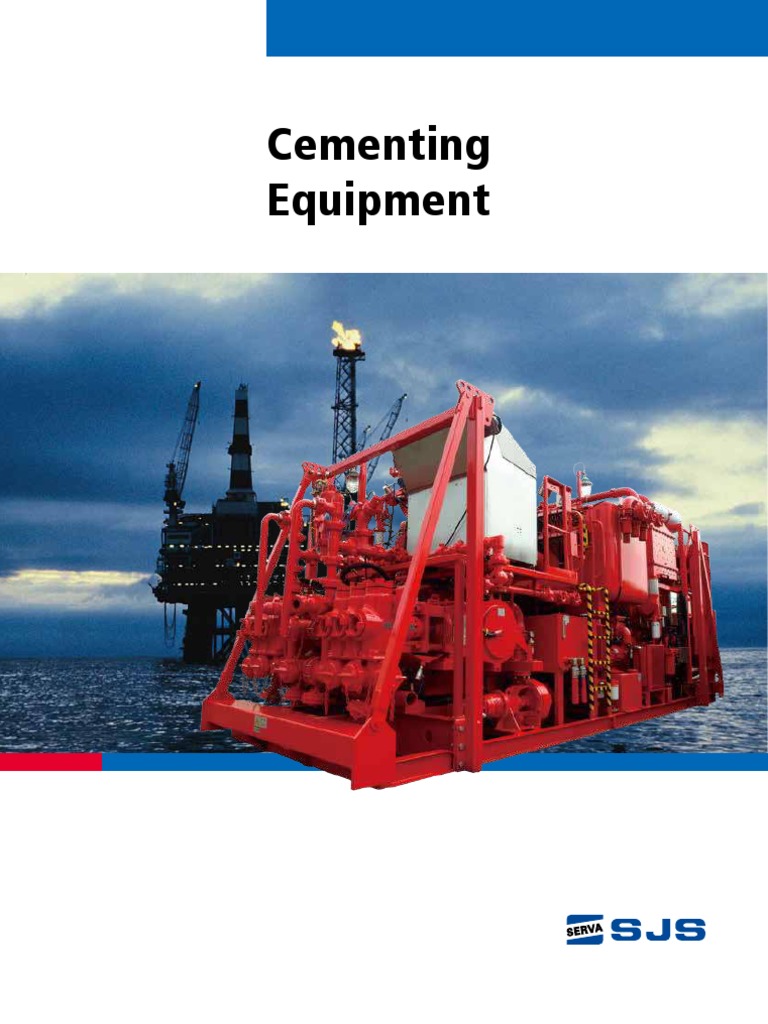 SJS Cementing-Equipment ENG | PDF | Pump | Density