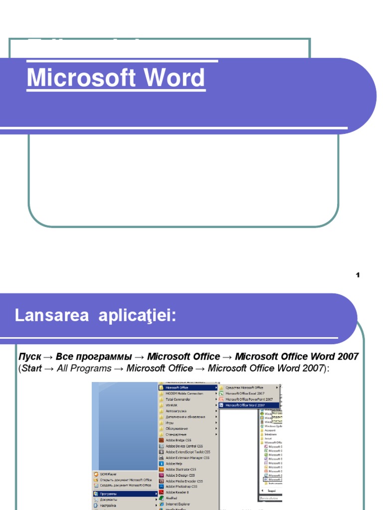3 MS Word Ro | PDF