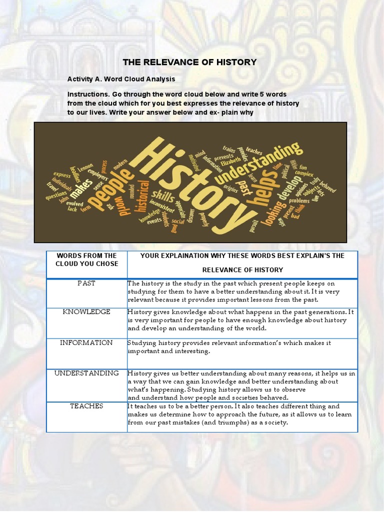 Activity 1 History | PDF