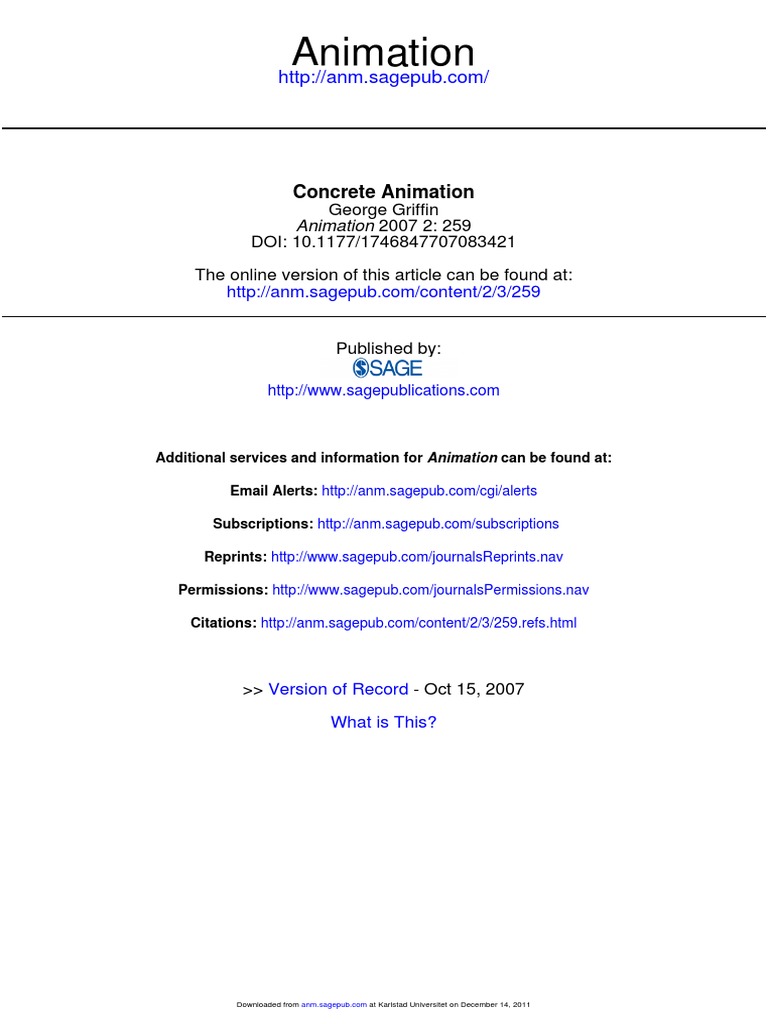 Concrete Animation Text Griffin | PDF | Animation | Drawing