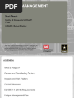 Fatigue Management Toolbox Talk | PDF | Occupational Safety And Health ...