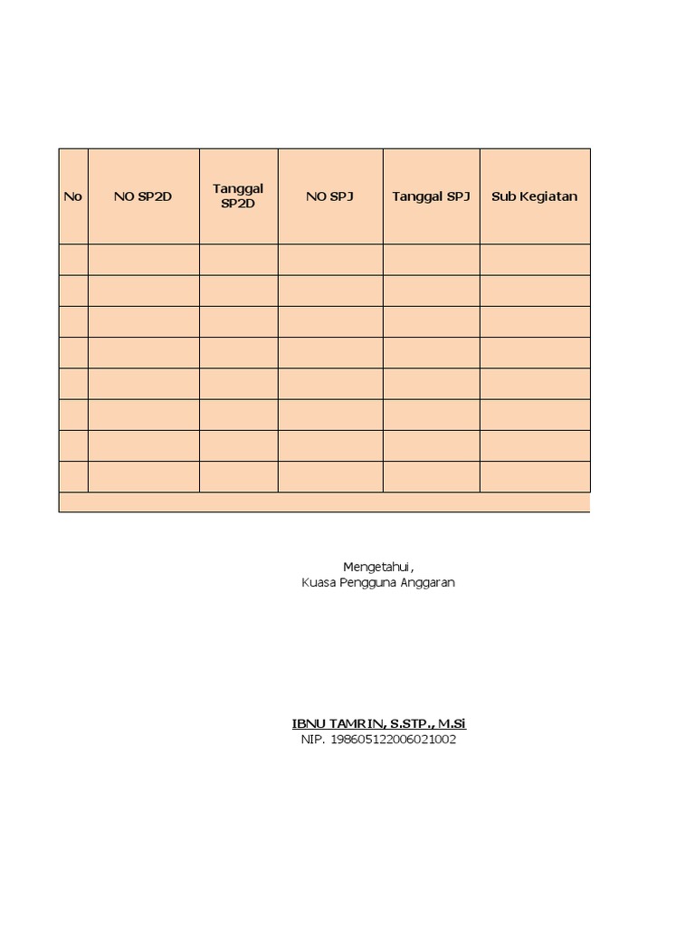 From Input SPJ PAJAK | PDF