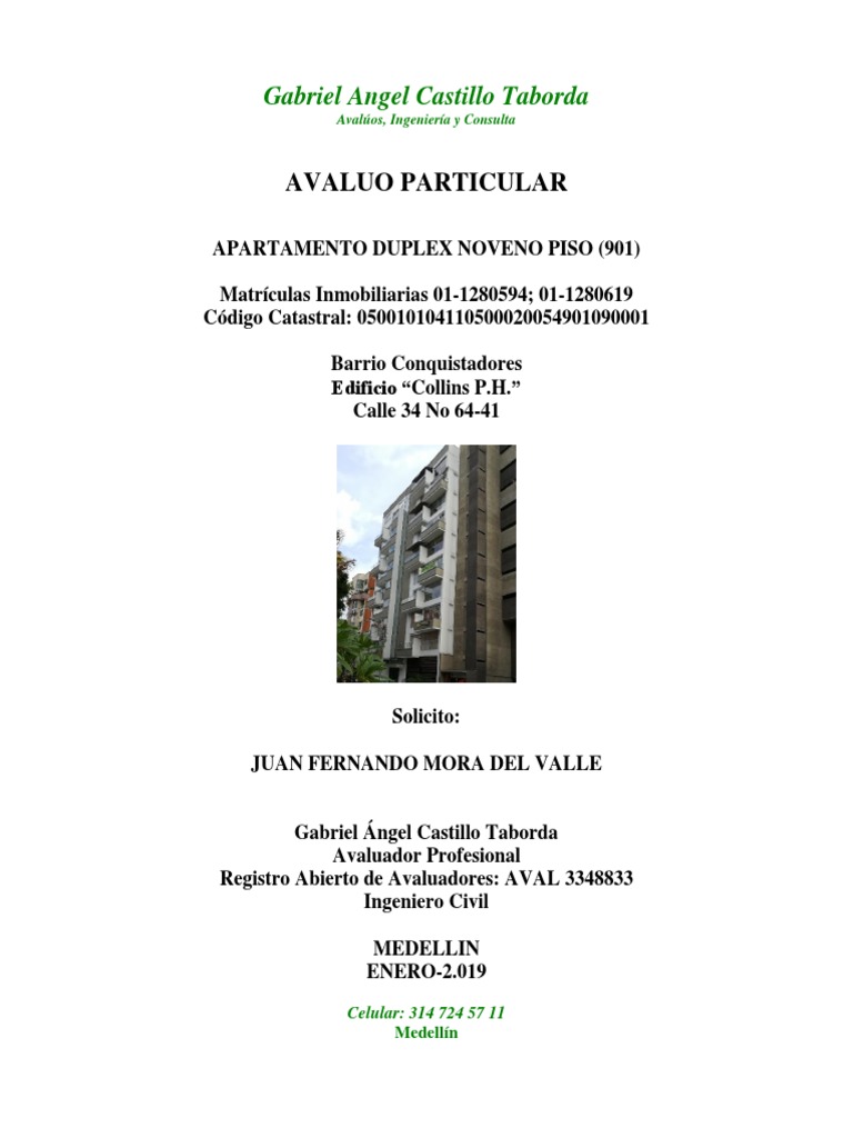Avaluo 901 | PDF