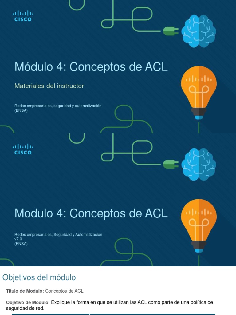 ENSA_Module_4 | PDF | Enrutador (Computación) | Dirección IP