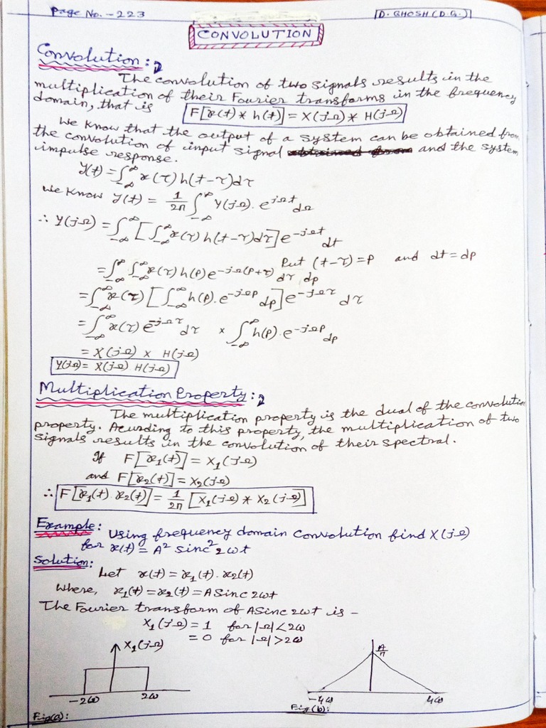 Convolution Signals And Systems Pdf 