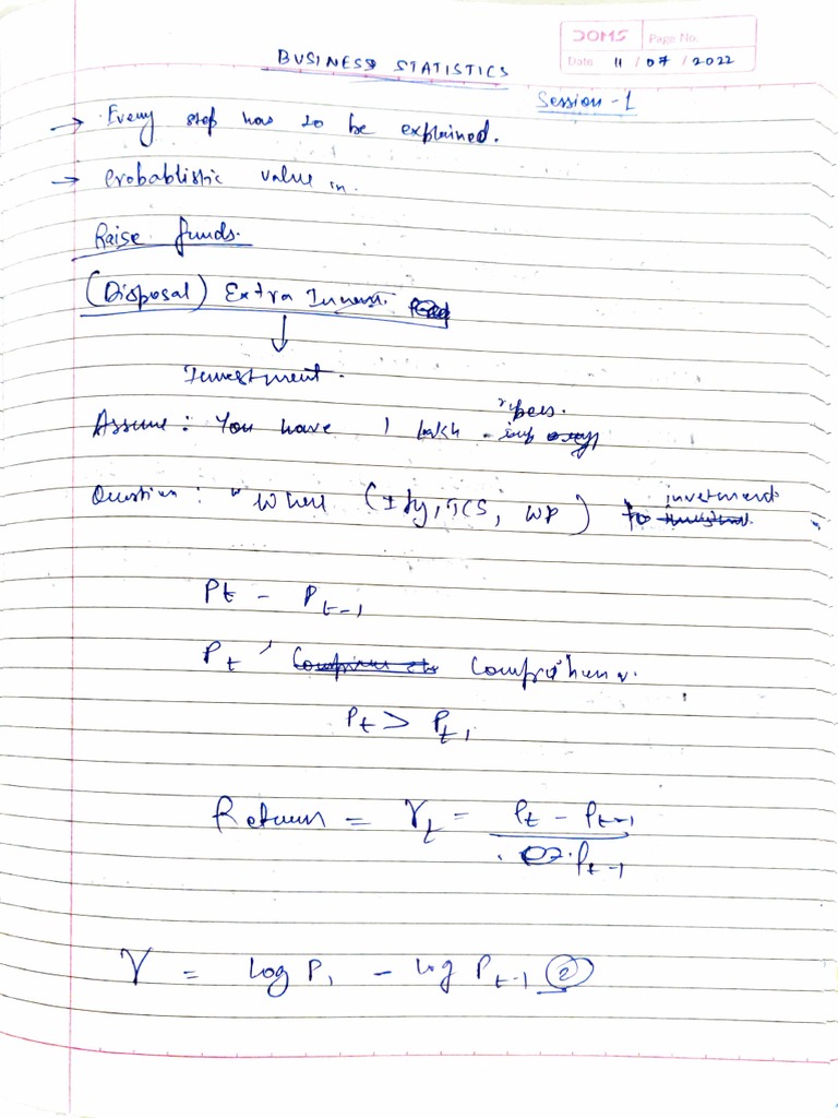 BS Notes | PDF