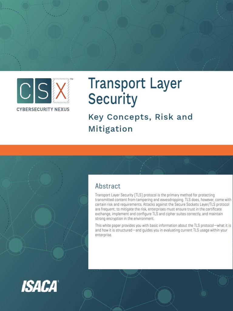 Transport-Layer-Security Res Eng 0618 | PDF | Transport Layer Security | Public Key Certificate