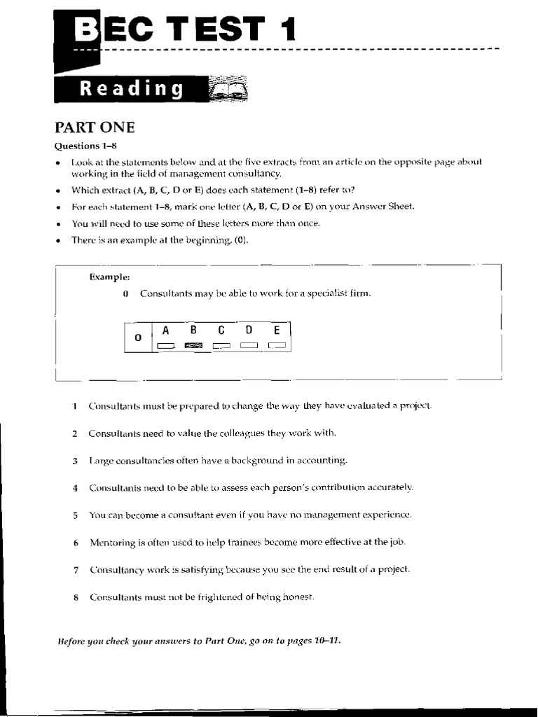 BEC Higher Testbuilder Book | PDF