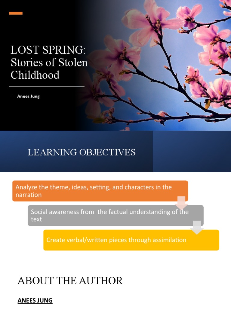 Lost Spring: Stories of Stolen Childhood: - Anees Jung | PDF ...