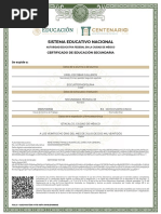 Certificado de Prepa Centenario Editable | PDF