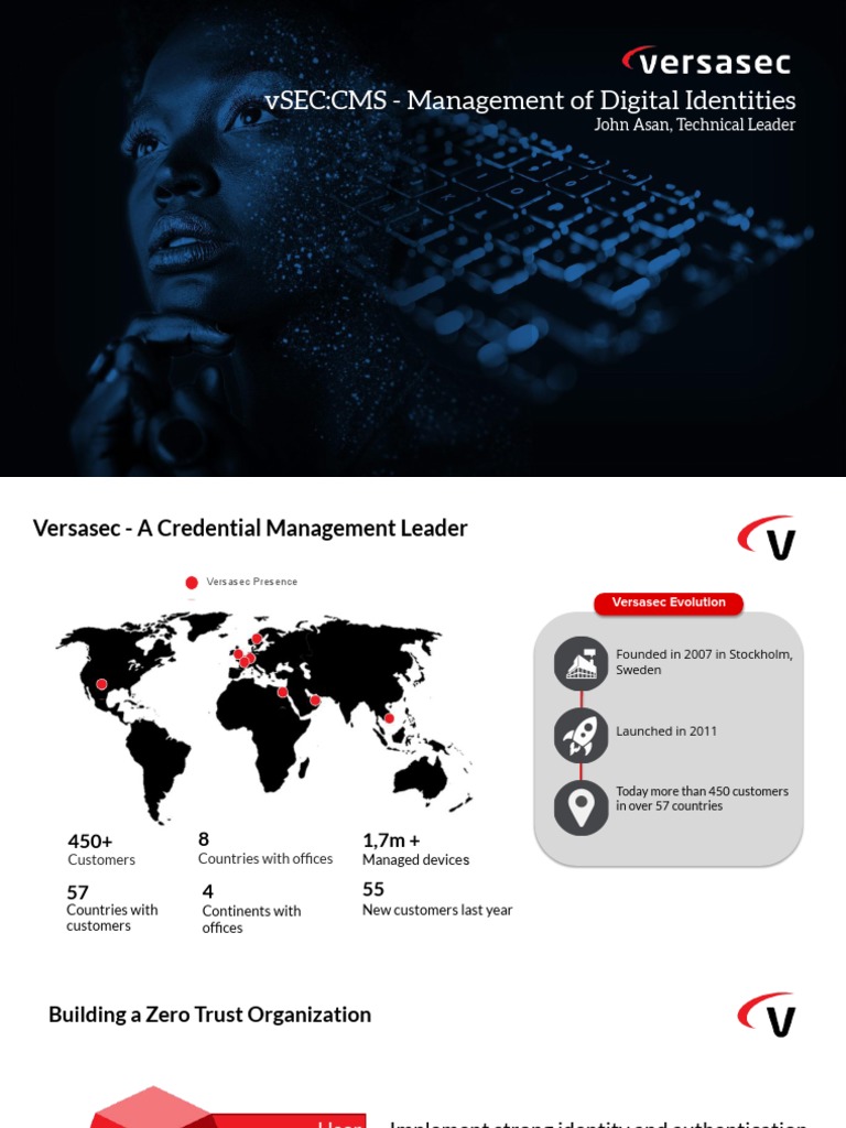 vSEC:CMS - Management of Digital Identities: John Asan, Technical ...