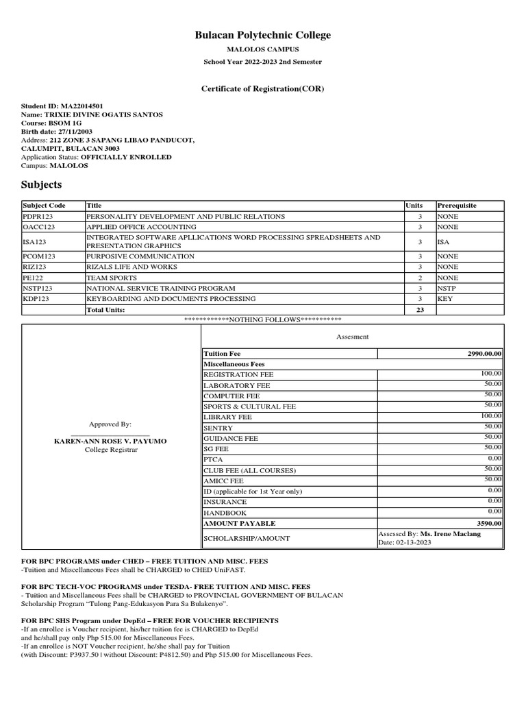Grades | Download Free PDF | Fee | Computing